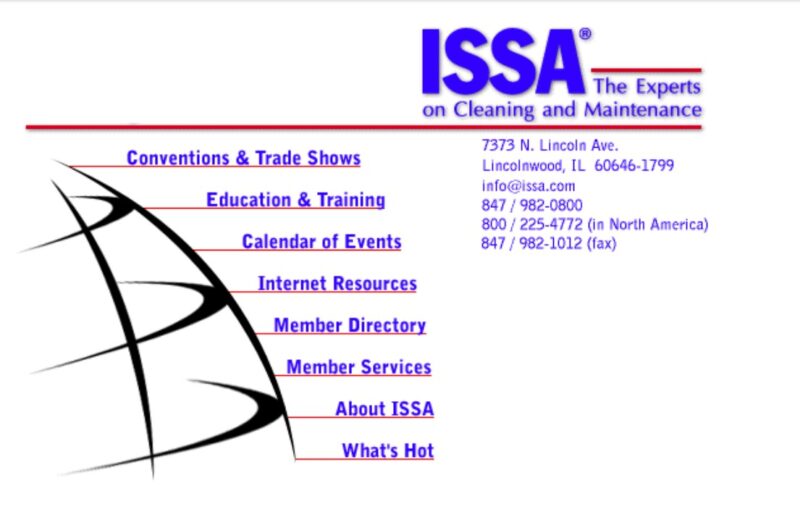Launch of ISSA.com - ISSA | The Worldwide Cleaning Industry Association